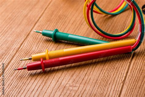 Large Plan Phase Indicator Measuring The Correct Phasing Of Three Phase Voltages Stock Photo