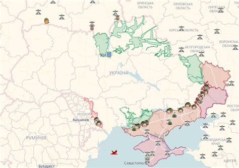 Карта бойових дій в Україні станом на 26 листопада 2022 року Chas News