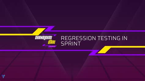 Regression Testing In Sprint Synapse Qa