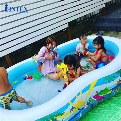 Bể bơi cho bé hình bãi biển INTEX 56490 - Intex Việt Nam