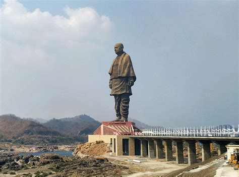 Statue Of Unity Vallabhbhai Patel Gujarat Construction