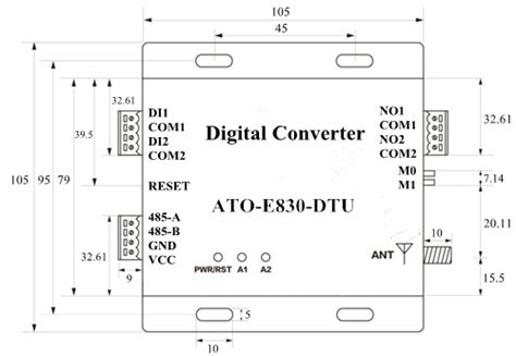 DTU Data Transfer Unit Modbus RS ATO Com