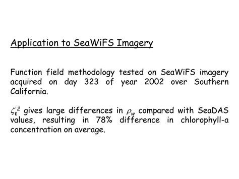 Ppt Atmospheric Correction Of Satellite Ocean Color Imagery