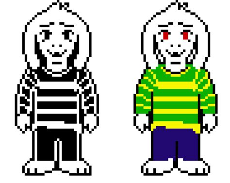 Undertale Pixel Art Grid Asriel Asriel Undertale Sprite Pixel Easy My XXX Hot Girl