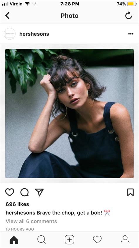 Brunette Bob With Bangs Artofit