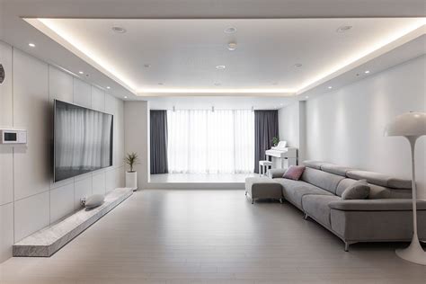 전주 신시가지 아이파크 50평대 아파트인테리어 디자인투플라이 Diseño De Techo Moderno Diseño De Techo Diseño De