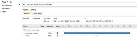 Aws X Ray Sdk For Python Beta で色々とトラッキングしてみる Developersio