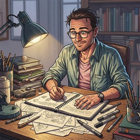 Cluttered Drawing Desk Stock Illustrations 979 Cluttered Drawing Desk Stock Illustrations