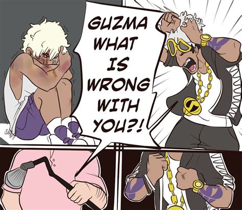 Pin By Sydney Lewis On Guzma Pokemon Guzma Pokemon Funny Pokemon Comics