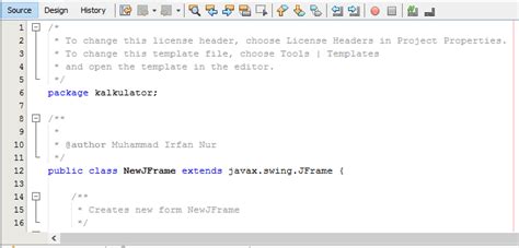 Cara Membuat Kalkulator Gui Netbeans Ide ~ Java Irfan