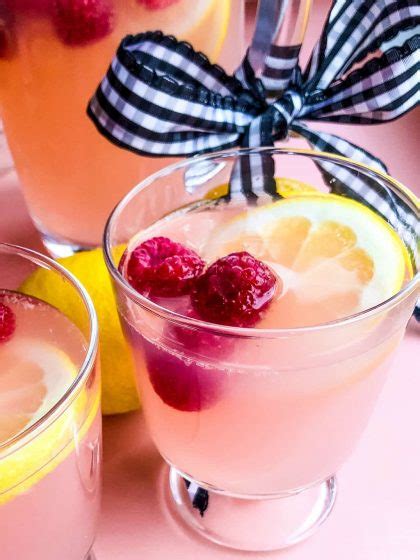 Easy Raspberry Lemonade Recipe Reluctant Entertainer