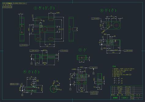 전산응용기계제도기능사 실기 드릴지그 3 네이버 블로그