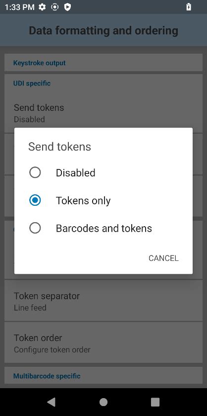 Keystroke Output Zebra Technologies Techdocs