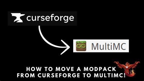 How To Move A Pack From CurseForge To MultiMC YouTube