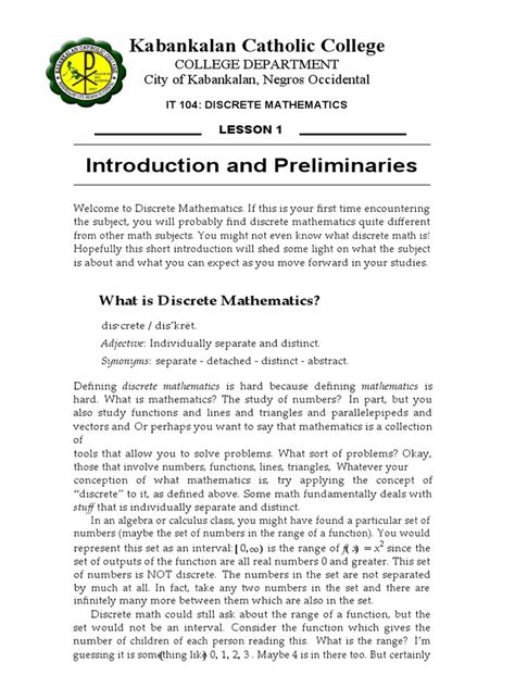 Module 1 Discrete Math Pdf Theorem If And Only If