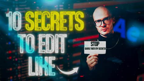 10 Secret Effects To Master Editing Like Houston Kold Youtube