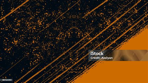 추상적인 미적 오렌지 그런 지 질감 배경입니다 복고풍 일러스트입니다 0명에 대한 스톡 벡터 아트 및 기타 이미지 0명 3차원 형태 개념 Istock