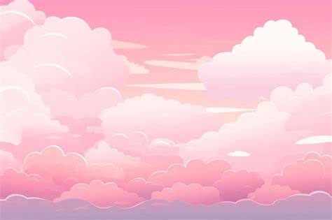 Cloudy Background And Copy Space Premium Ai Generated Image