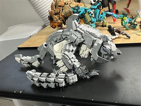 Damn Wyvern Gems Lego Moc Of Arkveld From Monster Hunter