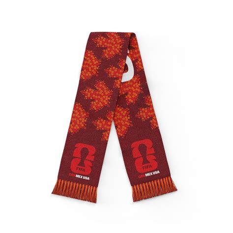 2026 World Cup Host Country Canada Scarf Official Fifa Store