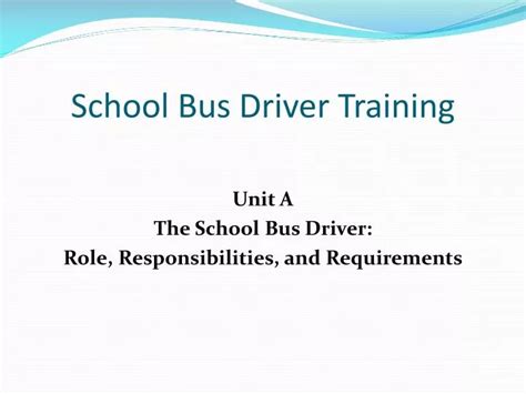 PPT Babe Bus Driver Training PowerPoint Presentation Free Download ID 642420