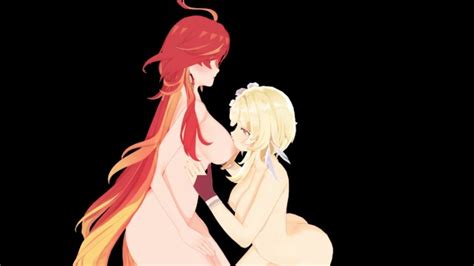 Lumine Has Sex With Mavuika The Pyro Archon Genshin Impact Yuri Hentai Xxx Mobile Porno