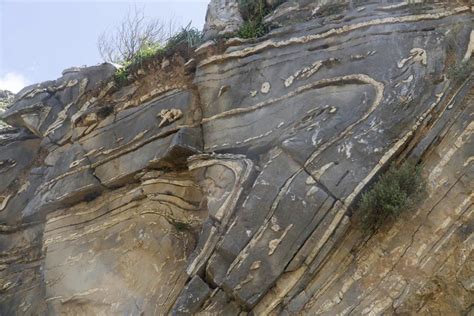 Asymmetric Antiform With Disrupted Limb Geology Pics