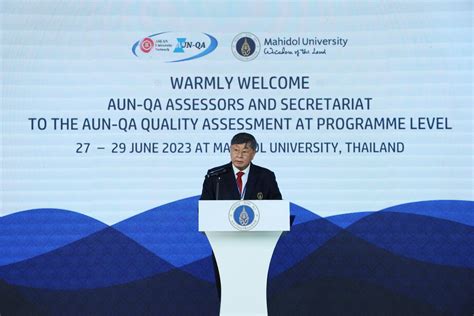 Opening Ceremony The 334th Aun Qa Programme Assessment June 27 29