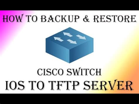 How To Backup And Restore Cisco Switch IOS To TFTP Server Cisco