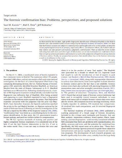 Confirmation Bias 19 Examples How To Prevent Pdf