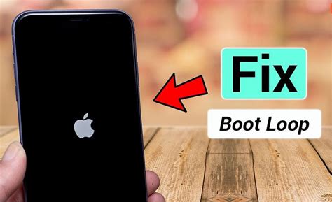 why is my iphone stuck in boot loop