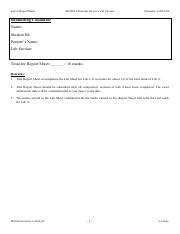 Lab Report Sheet Pdf Lab Report Sheet EE Electronic Devices And Circuits Semester A