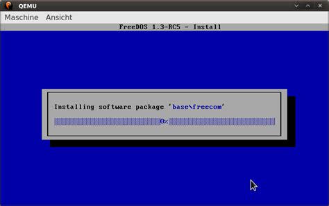Freedos In Qemu