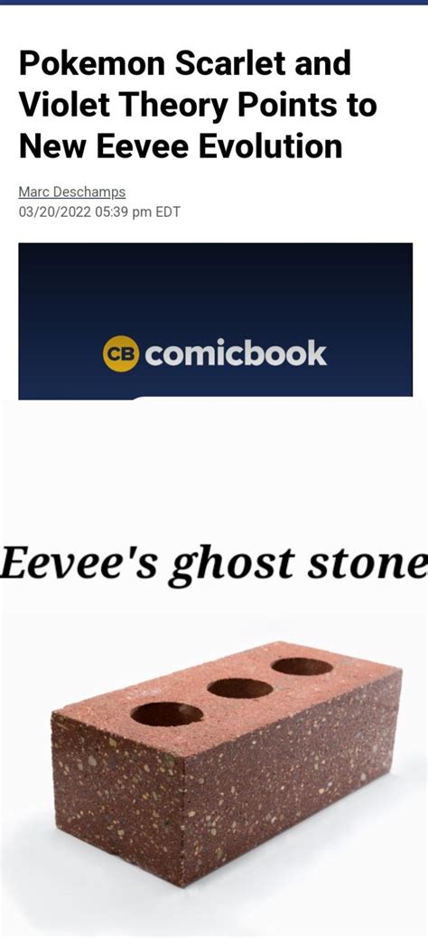 Cant Wait To Make Eevee A Ghost Type R Memes