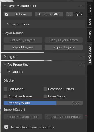 Bone Manager Addon By Lemonlixks Released Scripts And Themes Blender Artists Community