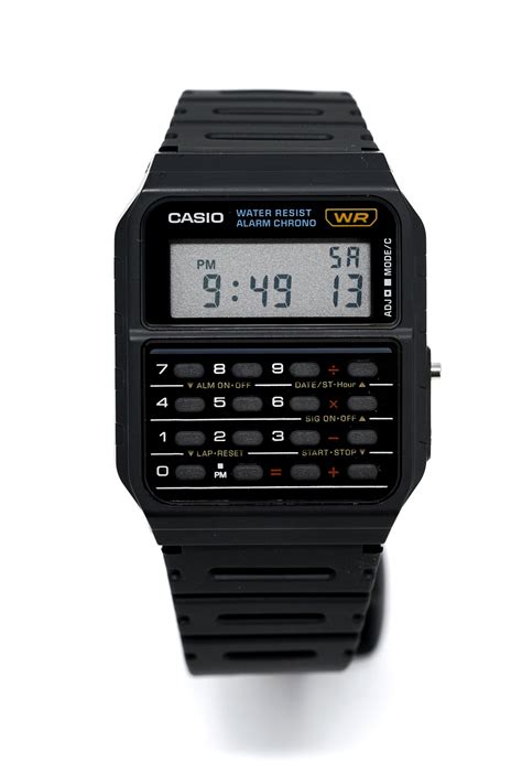 Casio Watch Data Bank Calculator Black Ca 53w 1z Watches And Crystals