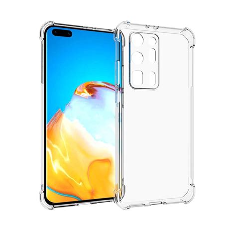 For Huawei P Pro Shockproof Non Slip Waterproof Thickening Tpu Protective Case Transparent