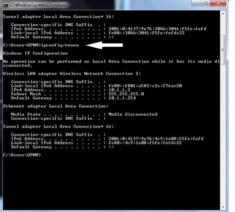 Cik Wann Menulis Pc Tutorial 7 Renew Our Ip Using Cmd