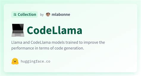 CodeLlama A Mlabonne Collection