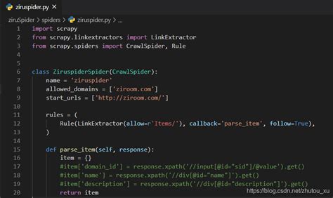 Scrapy入门 翻页爬取及抓取链接页内容爬虫如何打开详情页 Csdn博客 Scrapy入门 翻页爬取及抓取链接页内容爬虫如何打开详情页 Csdn博客