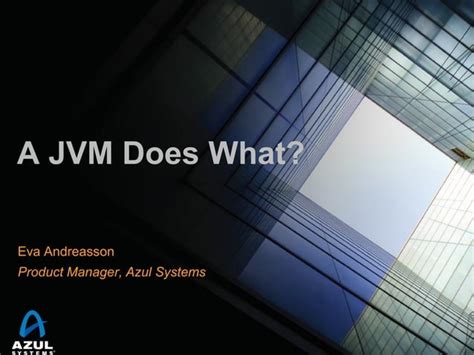 Whats Inside A Jvm Ppt