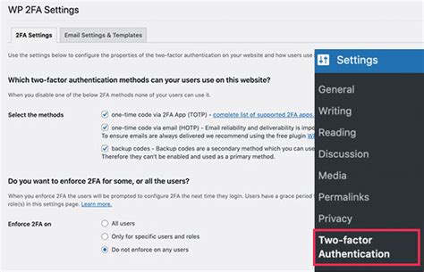 How To Add Two Factor Authentication In Wordpress Free Method