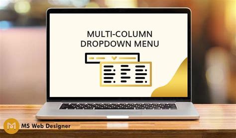 Add Multi Column Dropdown Menu Shopify Store