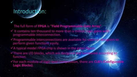 Fpga Technology And Families Pptx