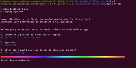 How To Build Shopify PHP App With The Help Of Shopify CLI