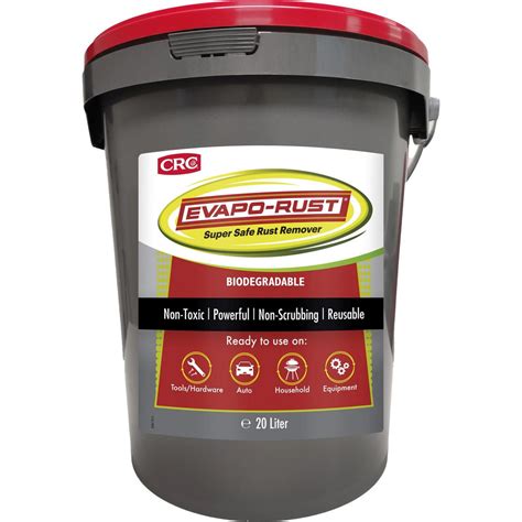 how to get rid of rust quickly and effectively with evapo rust by crc