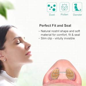 Woodyknows Ultra Breathable Nasal Filters Seasonal And Dust Allergies