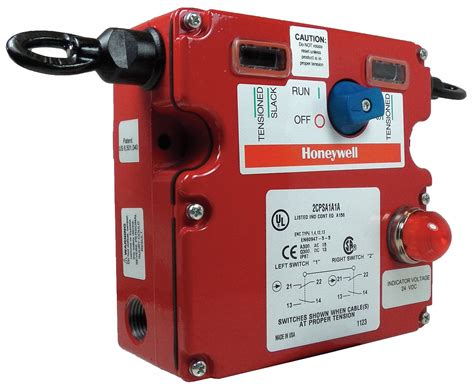 Honeywell Double Ended 2no 2nc Emergency Cable Pull Switch 11t764 2cpsa1a1b Grainger