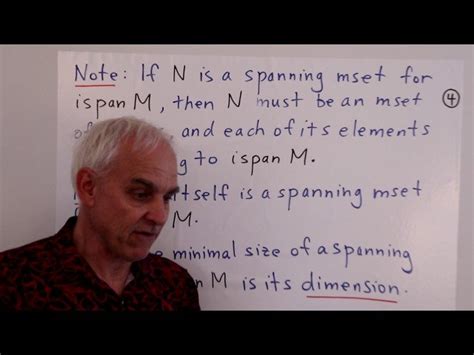 free video bases and dimension for integral linear spaces abstract