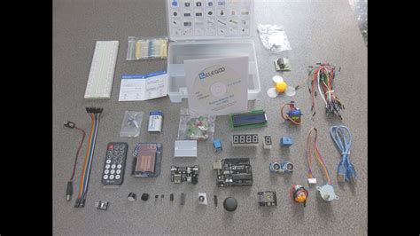 303 Unboxing Starter Kit Elegoo Arduino Uno R3 Youtube